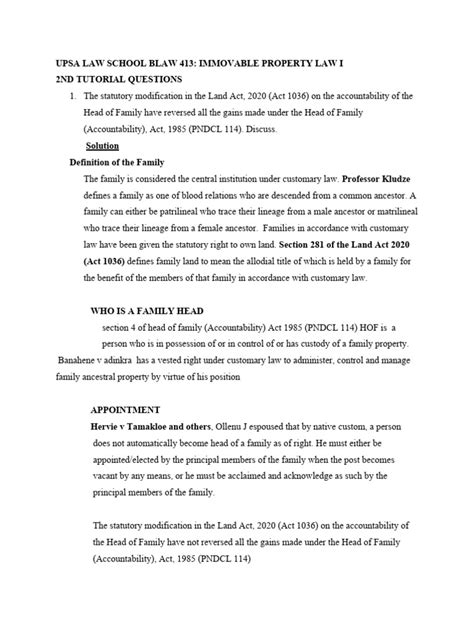 Land Law Trial 20 Pdf Marriage Lawsuit