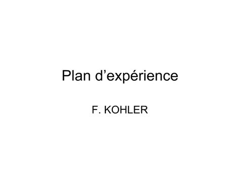 PPT Plan D Exp Rience PowerPoint Presentation Free Download ID