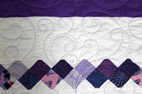 Pattis Purple Patchwork Quilt Lady Bird Quilts
