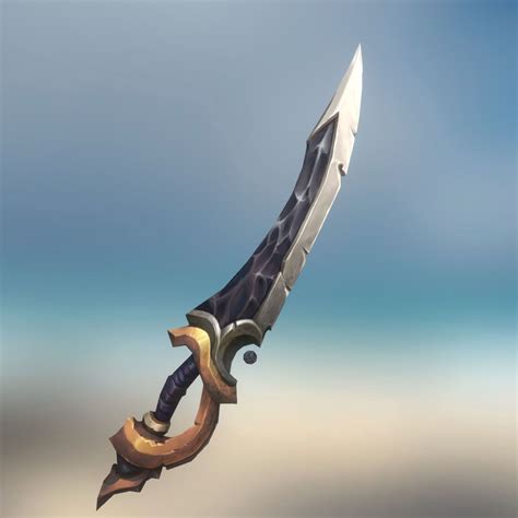 Low Poly Sword Free 3d Model Obj Mb Fbx Free3d