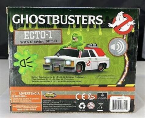 Ghostbusters Ecto 1 Ecto Mini Estate Car With Light Up Slimer Nib