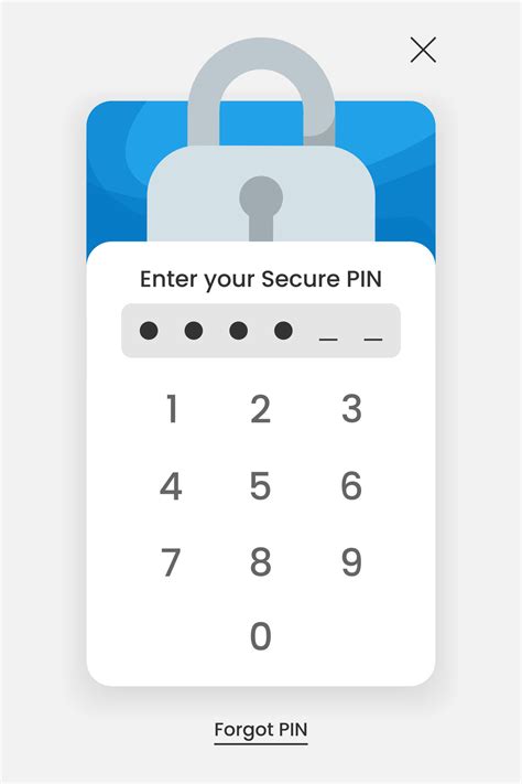 Input Pin Code Concept Illustration Flat Design Vector Simple Modern Graphic Element Template