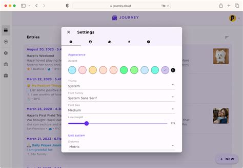 journey web updates updated designs and interface revamp
