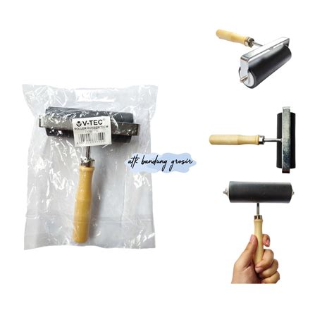 Jual V Tec Roller Rubber 710 Besi 10 Cm Vtec Roll Lukis Bahan Besi Roll Untuk Melukis V Tec