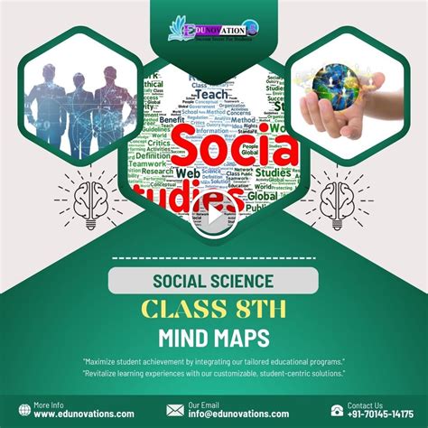 Ncert Mind Maps For Class 8th Social Science Edunovations Book Store