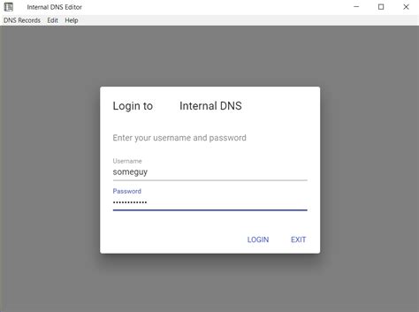 Github Elenaek Internal Dns Editor Electron App For Editting Windows Dns Cnames React