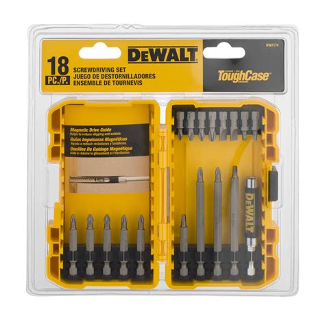 Dewalt Screwdriver Set 18 Piece