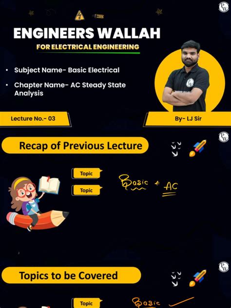 Ac Steady State Analysis 03 Class Notes Pdf