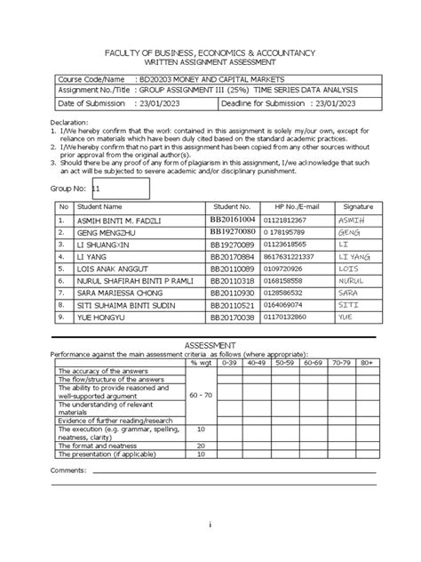 Time Series Data Analysis Pdf Coefficient Of Determination F Test