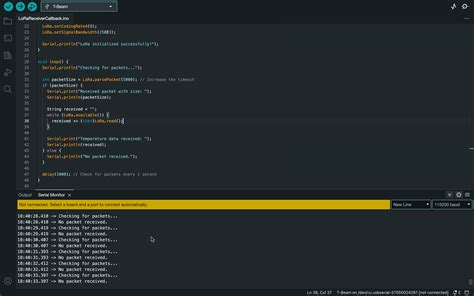 Unable To Configure Lilygo Lora T Beam 433 Mhz Esplora Arduino Forum