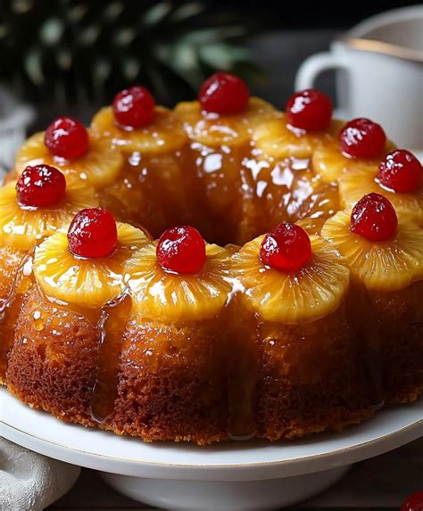 Pineapple Upside Down Bundt Cake A Delicious Twist On A Classic