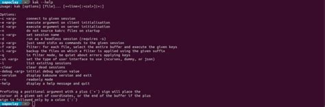 kakoune un editor de texto que gustará a los amantes de vim