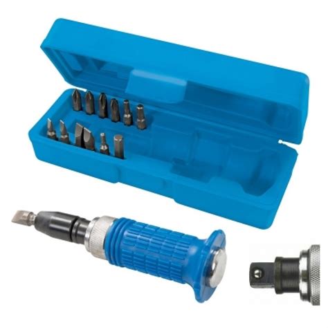Silverline Soft Grip Hand Held Impact Driver And Bits 375291 Sealants