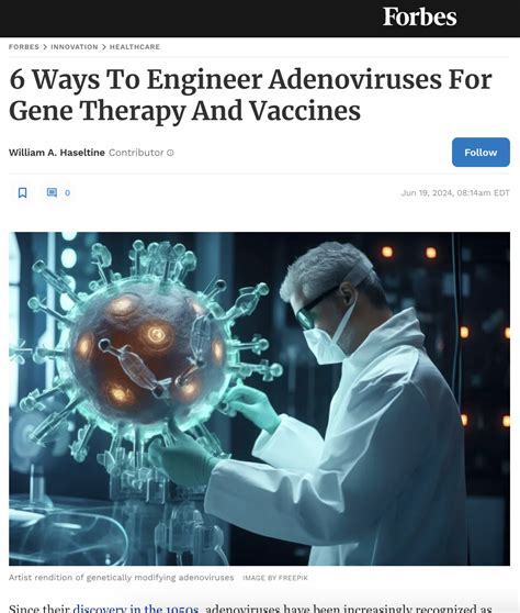 6 Ways To Engineer Adenoviruses For Gene Therapy And Vaccines Access Health International