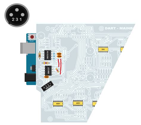 Dart Arduino Midi Dmx Controller