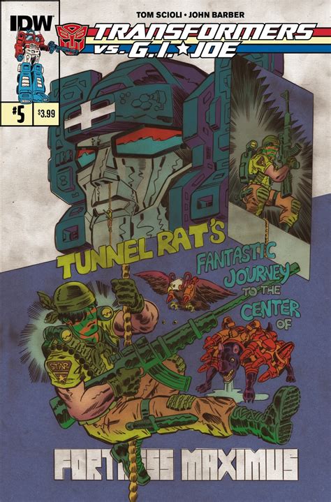 Transformers Vs G I Joe 5 Transformers Comics TFW2005