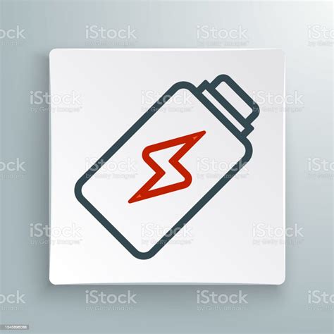 흰색 배경에 격리 된 라인 배터리 충전 수준 표시기 아이콘 다채로운 개요 개념 벡터 가득 찬에 대한 스톡 벡터 아트 및 기타 이미지 가득 찬 계기판 측정기 고압 전류