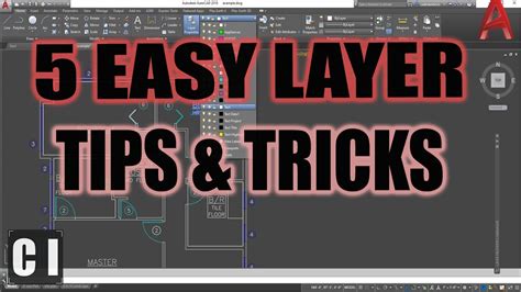 Easy LAYER Tips Tricks In AUTOCAD Draw Faster And Easier Minute Tuesday YouTube
