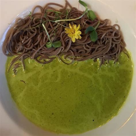 Soba Mee Phad Geang Kiew Warm New Thai Menu