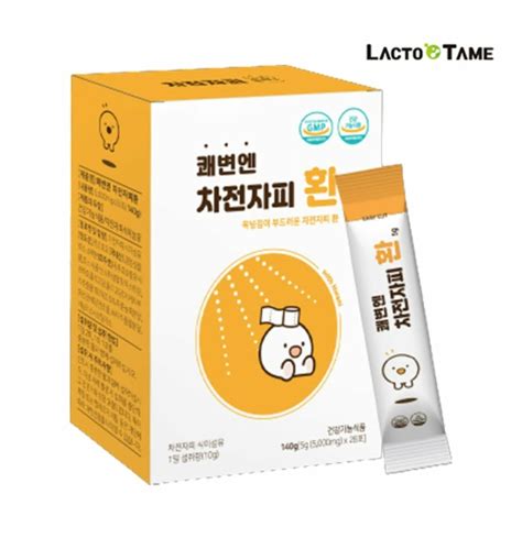 락토테미 쾌변엔 차전자피 환 5000mg X 28포 식이섬유 식약처인증 스틱형 티몬