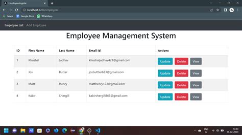 Github Khushalj Employee Management System Angular As A Frontend And Springboot As A Backend