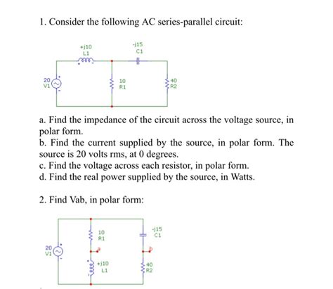 series parallel circuit sample problems with solutions