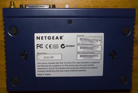 inside the netgear fm114p prosafe wireless firewall print server 2002