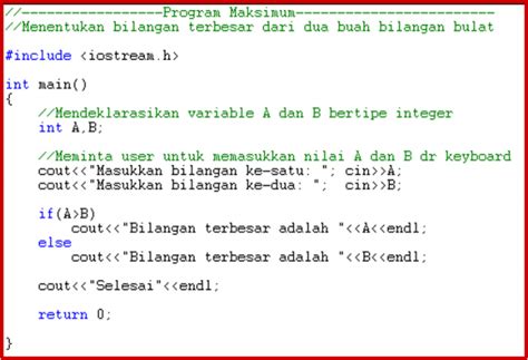 Tutorial C Konsep Algoritma Agussuratna Net