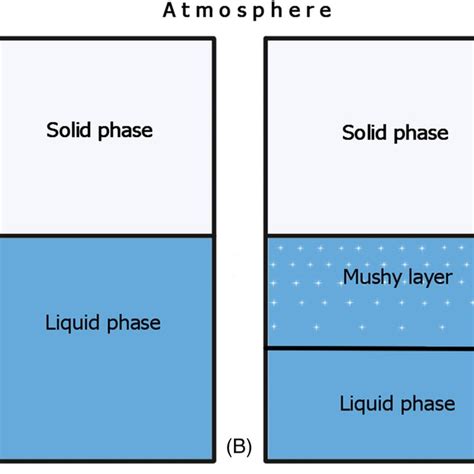 A Scheme Illustrating The Models With A Planar Front A And Mushy Download Scientific Diagram