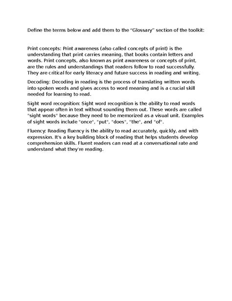 Spd 578 Week 2 None Define The Terms Below And Add Them To The