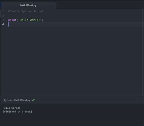 Python Hello World Windows Hello World In Python 3 On Microsoft Windows