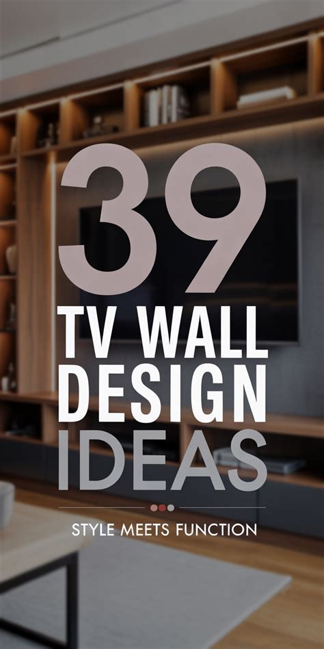 Tv Wall Design Ideas 2026 39 Modern Cozy And Elegant Ways To Style A