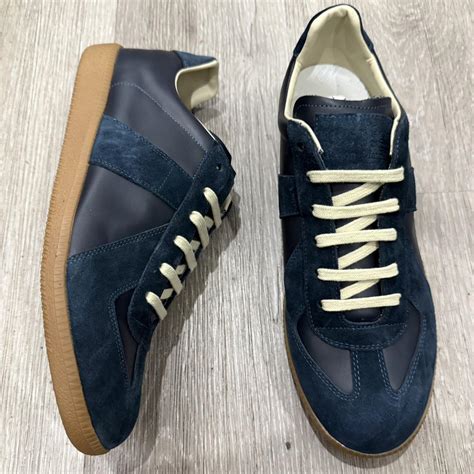 Maison Margiela Gats Blue Uk 9 Good Condition Uk Depop