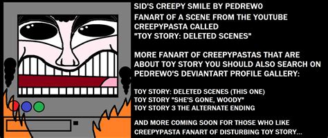 Toy Story Deleted Scenes Creepypasta Fanart Sid By Pedrew0 On Deviantart