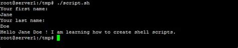 Shell Scripting Part 2 Accepting Inputs And Performing Shell Arithmetic