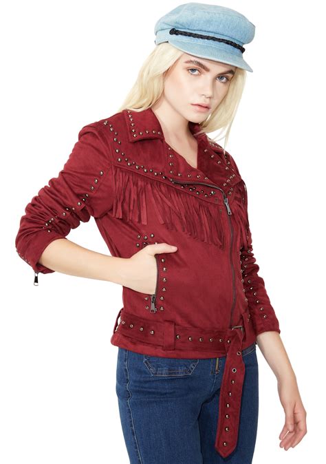 Sass Master Fringe Moto Jacket Dolls Kill