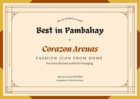 Fun Certificate Templates