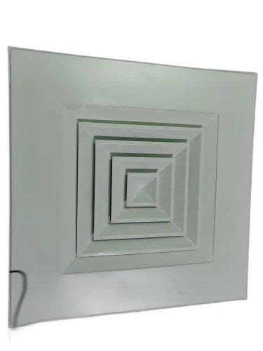 Powder Coated Modular Ceiling Diffusers Shape Square At ₹ 1050 Piece