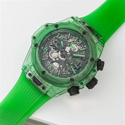 First Look The New Hublot Big Bang Unico Saxem Green