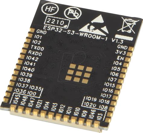 Esp32s3wrm1n16r8 Wifi Modul 802 11 Bt 2 4 2 5ghz 150mb S At Reichelt Elektronik