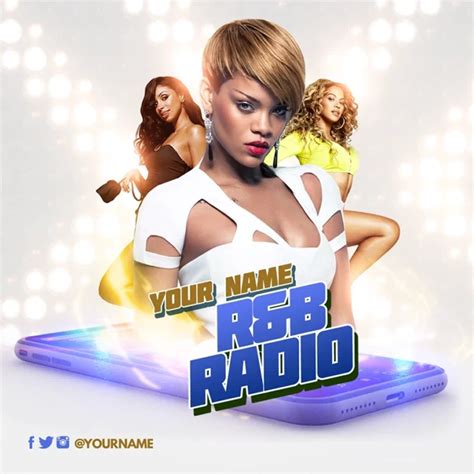 Mixtape Template Rnb Radio 28 Mixtape Psd