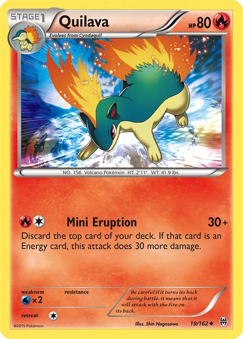 Quilava 19162 Breakthrough Pokemonkaartnl