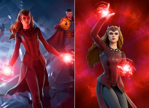 Scarlet Witch Outfit With Wandas Cloak Back Bling Arrives In Fortnite Techeblog