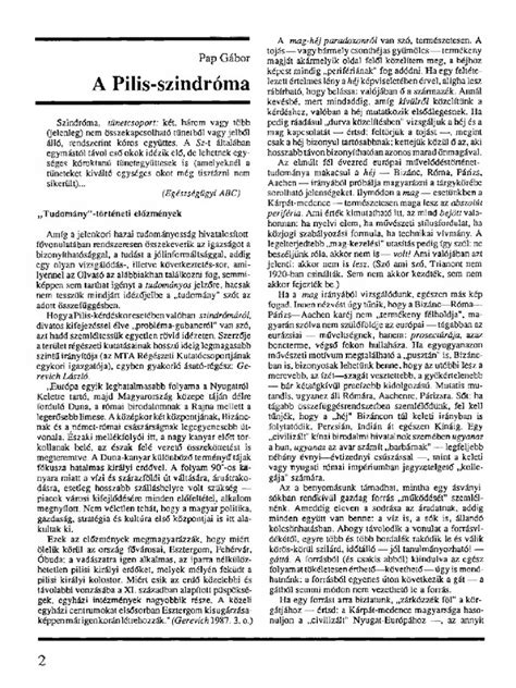 Pap Gábor Pilis Szindróma Pdf
