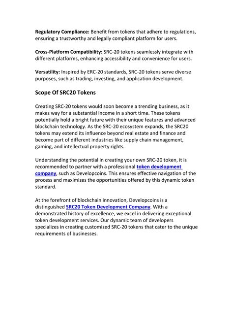 Ppt Benefits Of Src20 Tokens Powerpoint Presentation Free Download Id 12672853