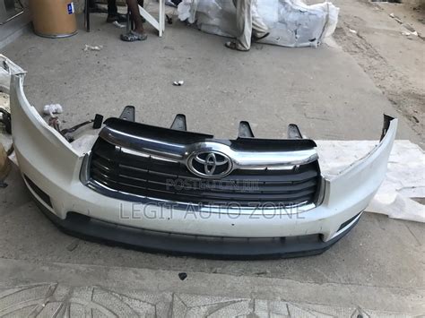 Toyota Highlander 20142015 Complete Bumper Legit Auto Zone Price Gh
