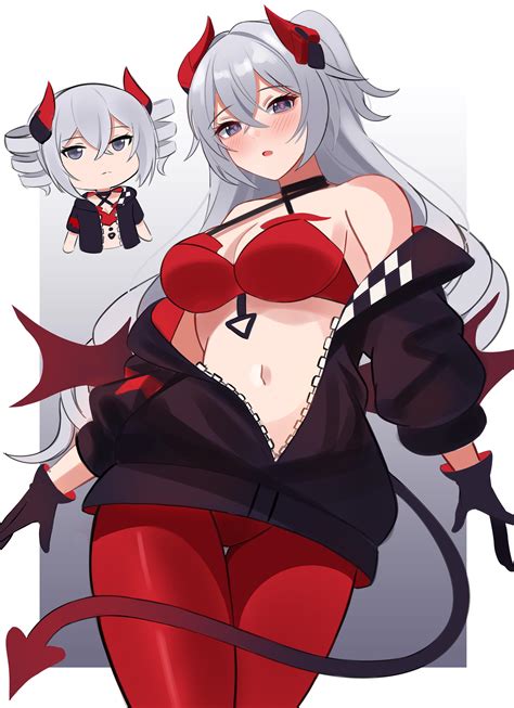 Candy Demon Bronya Genshin Impact Hentai