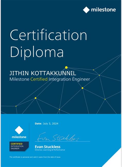jithin k on linkedin i m happy to share that i ve obtained a new certification milestone…