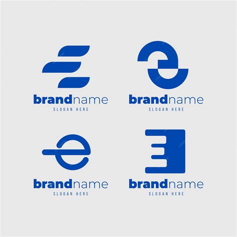 E Logo Vector Free Download