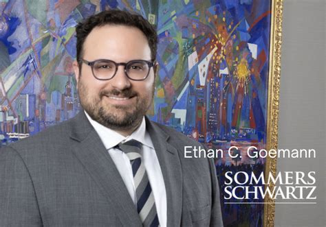 Ethan C Goemann Joins Sommers Schwartz To Fight For Employee Rights